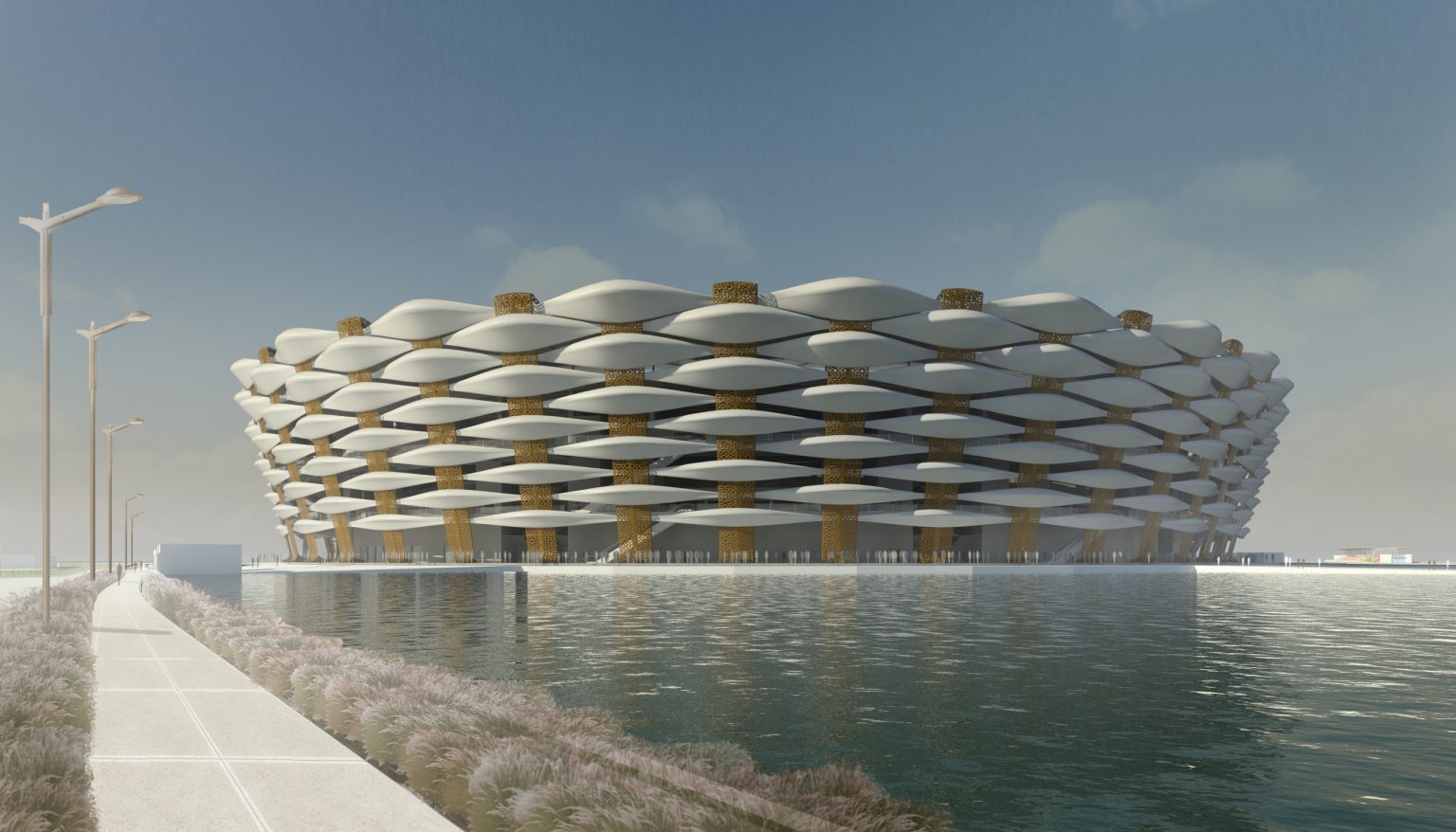Basra Sports City in southern Iraq by 360 Architecture