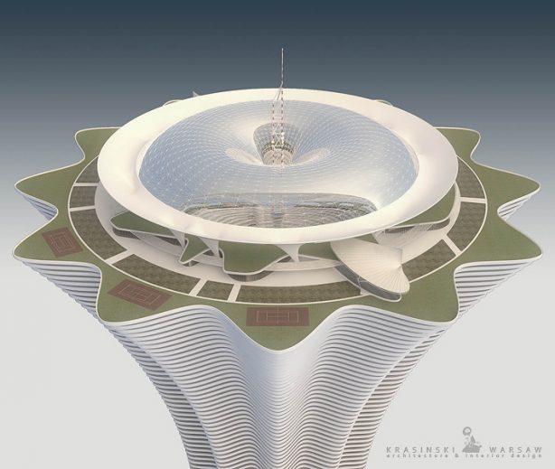 Seascraper "Artificial Island" /UAE by Alexander Krasinski