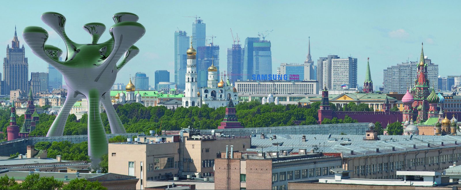 Futuristic Russia Organic City By Schiavello Architects Office