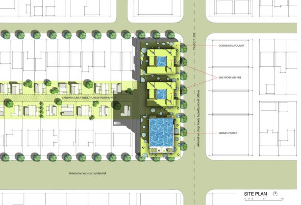 Vertical Farm Harvest Green Project | Romses Architects