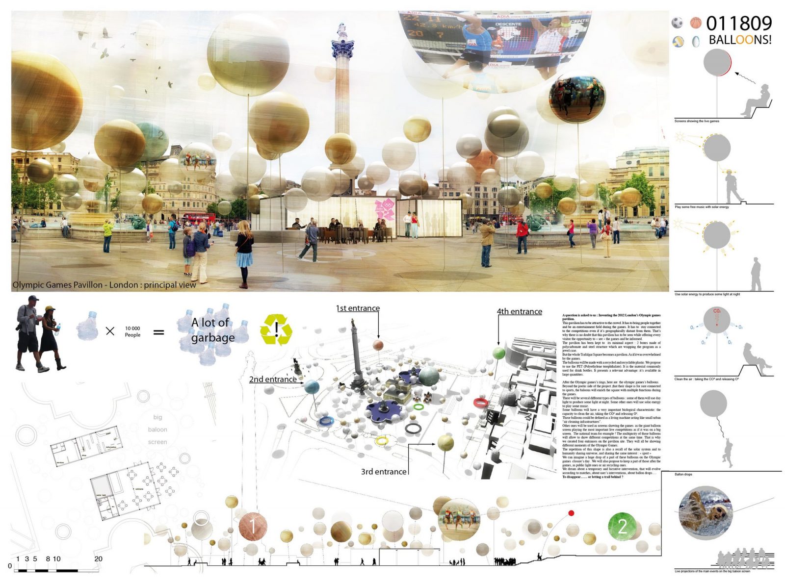 London Olympic Games Information Pavilion Competition Winners