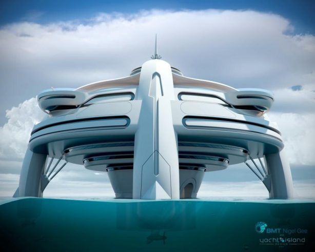 Utopia Floating Island | Yacht Island Design & BMT Nigel Gee