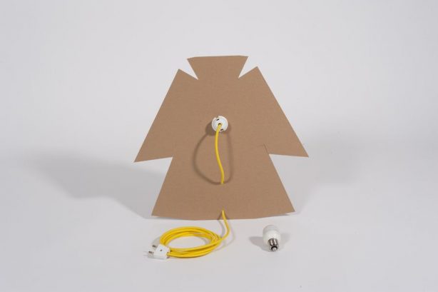 Recycled Cardboard Lamp | Mylamp | Madebywho