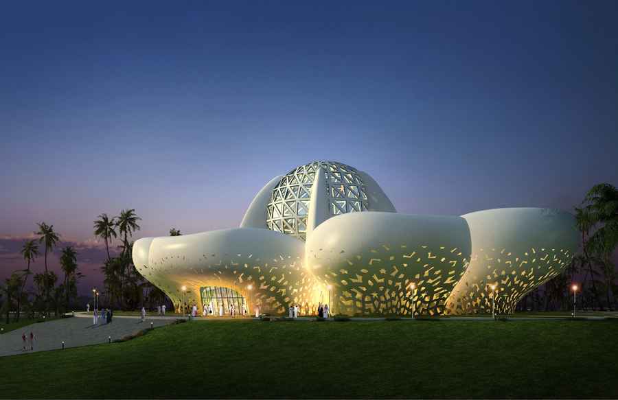 VIP Palace Complex Competition, Doha, Qatar | Mak Architects Inc