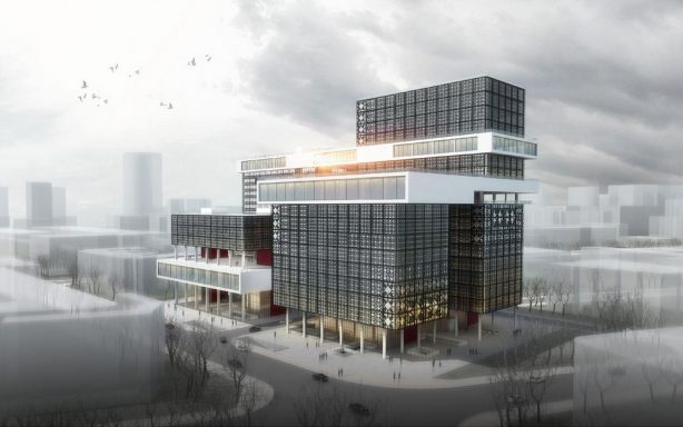 Innovative Industrial Service Center in Shenzhen by Carlos R. Gomez