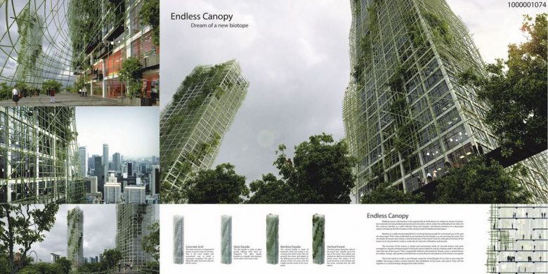 Singapore Bamboo Skyscraper Competition Winners