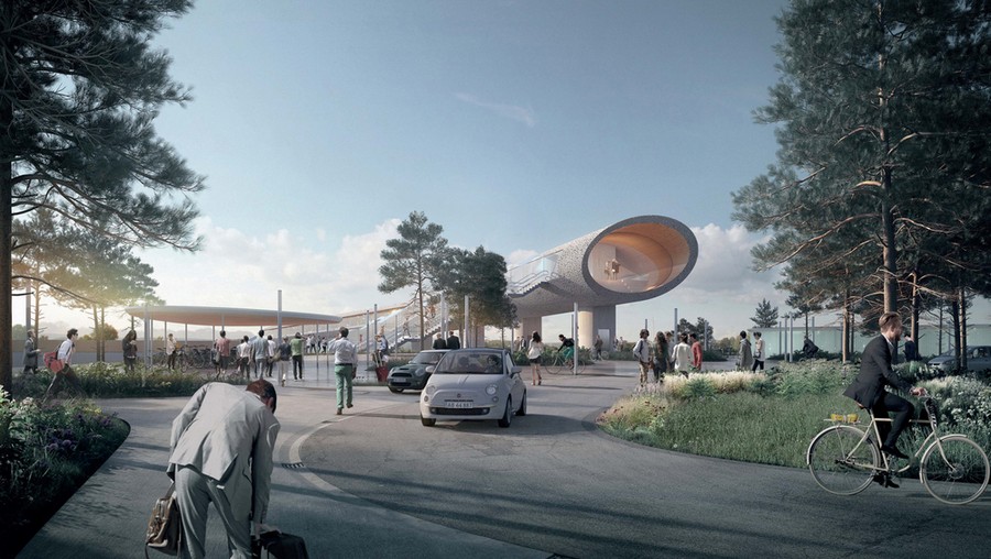 Køge Pedestrian Bridge by COBE, DISSING+WEITLING