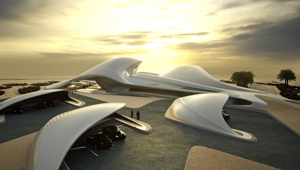 Zaha Hadid's Bee’ah Headquarters in Sharjah, UAE