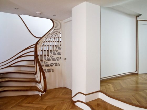Sculptural Stair "Sensualscaping" by Atmos Studio