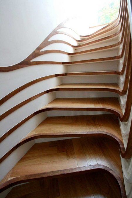Sculptural Stair "Sensualscaping" by Atmos Studio