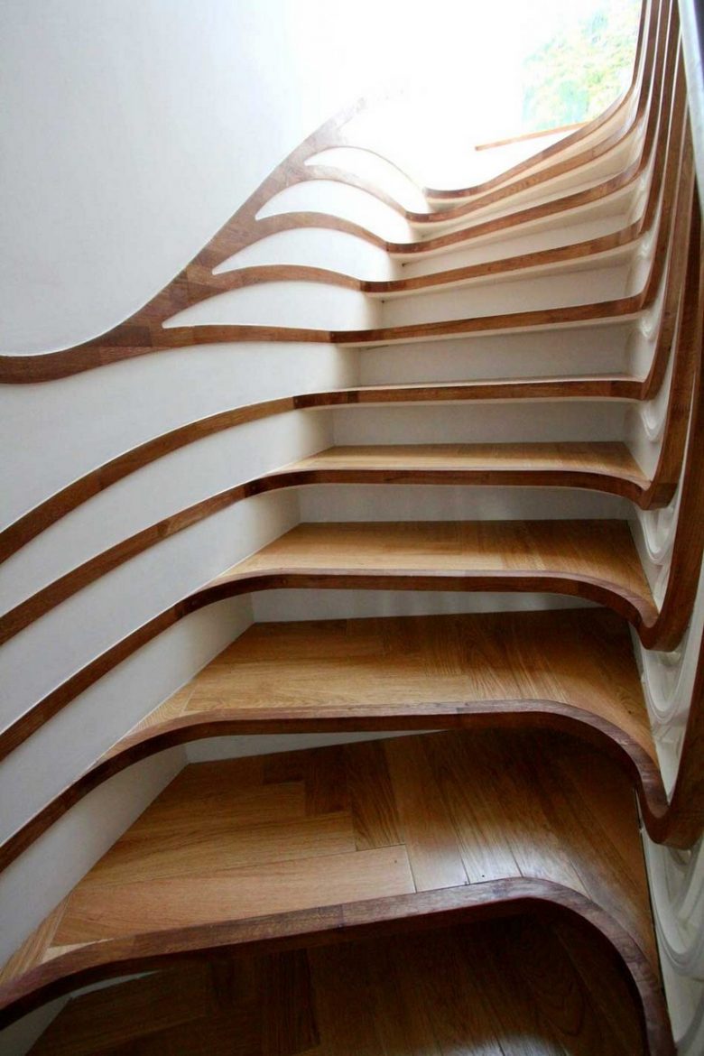 Sculptural Stair "Sensualscaping" by Atmos Studio