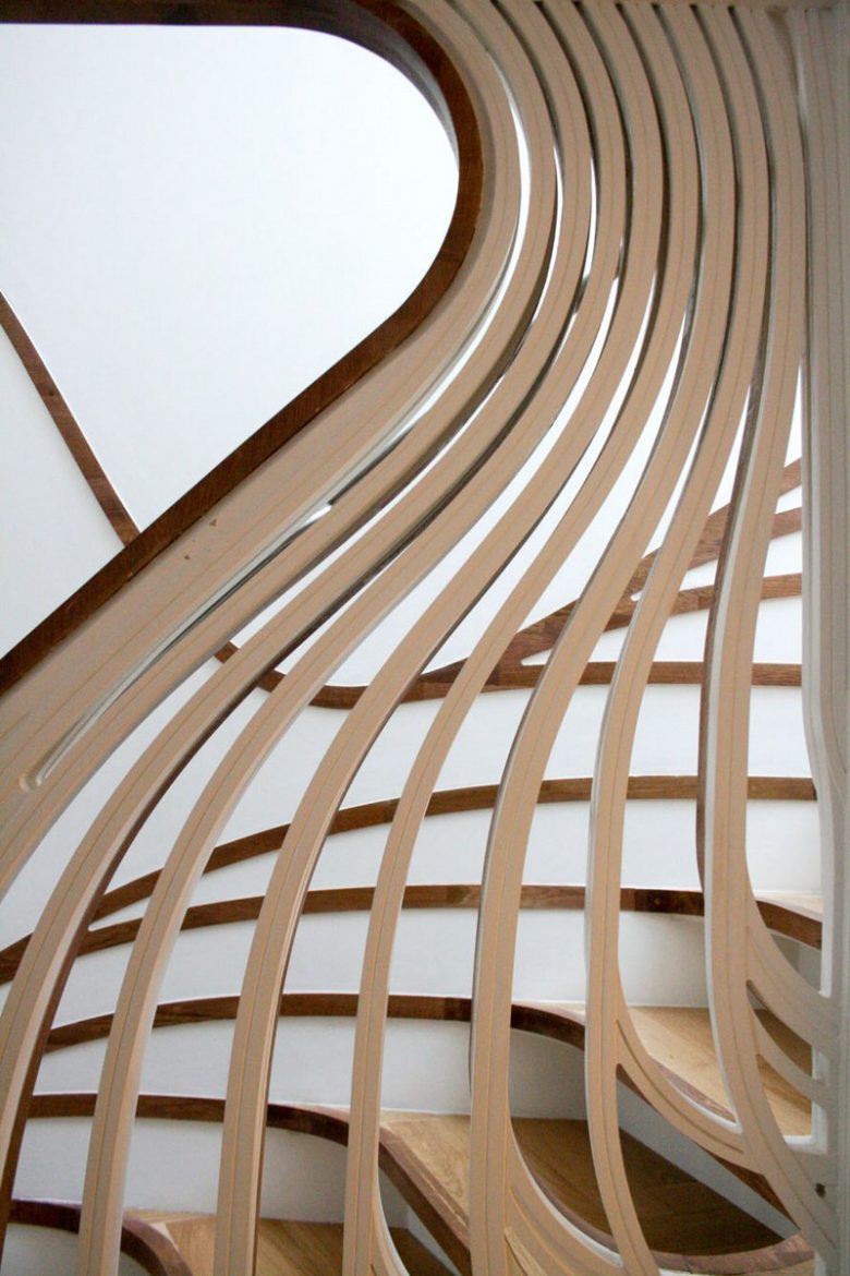 Sculptural Stair "Sensualscaping" by Atmos Studio