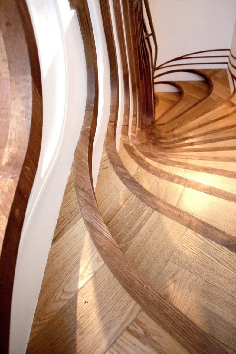Sculptural Stair "Sensualscaping" by Atmos Studio