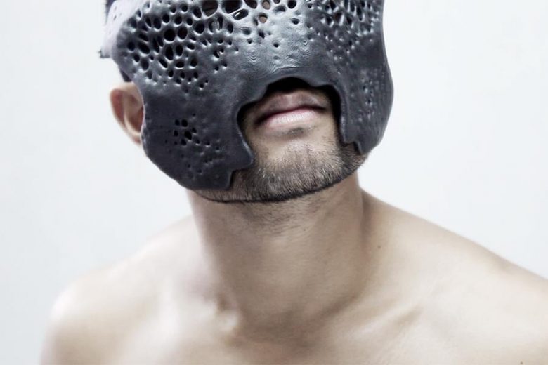 Biodigital Carapace Masks by MHOX Design