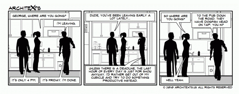 Top 100 Comics about life Inside the architectural firms