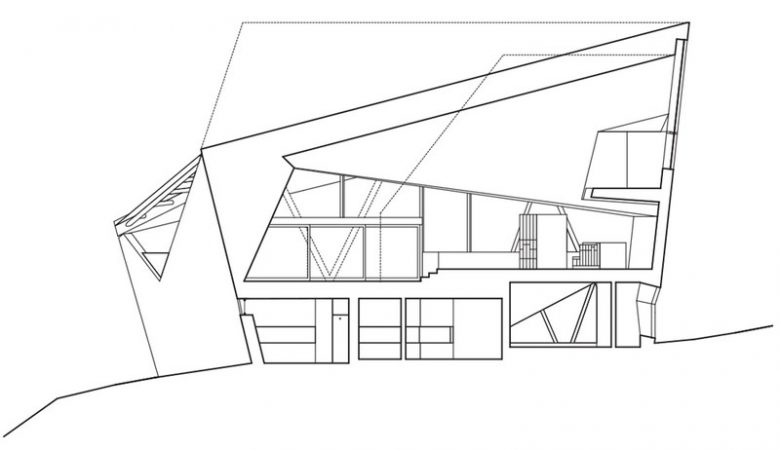 Hadaway Snow Country House by Patkau Architects