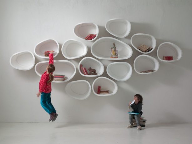 FAVO Organic Wall Shelves by imperfettolab