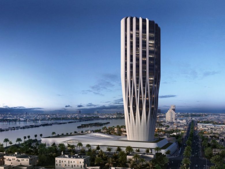 Zaha Hadid's Central Bank of Iraq: A Landmark Tower of Baghdad