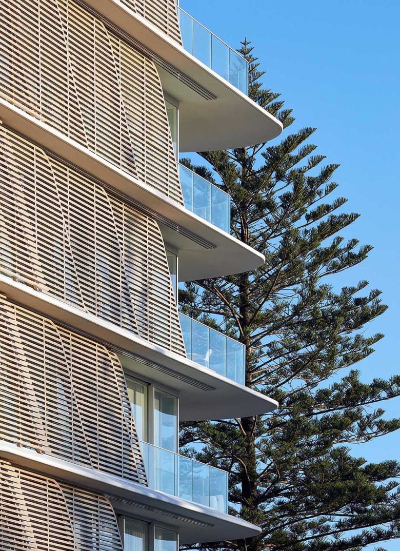 Norfolk - Sculptural Apartments Building Design Inspired By Pine Trees